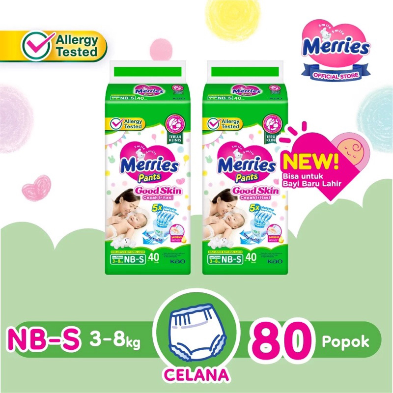Jual MERRIES STANDAR 2 BALL (NBS’M’L’XL) | Shopee Indonesia