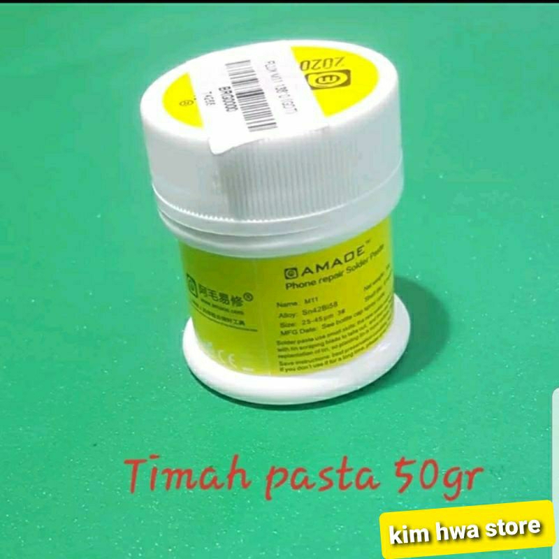 Jual timah cair / timah pasta 50g merk AMOE | Shopee Indonesia