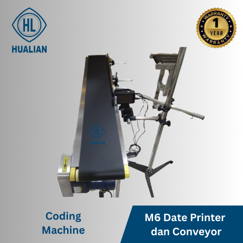 Jual Mesin Coding M6 Handheld Inkjet Printer dan Conveyor | Shopee ...