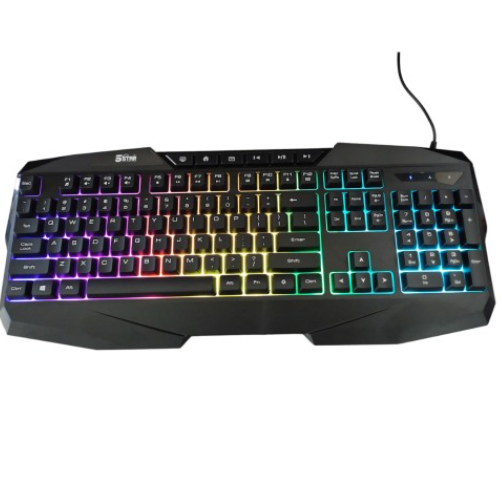 Jual 5Star GKB300 Keyboard Gaming Membrane Full Key Membrane Keyboard ...