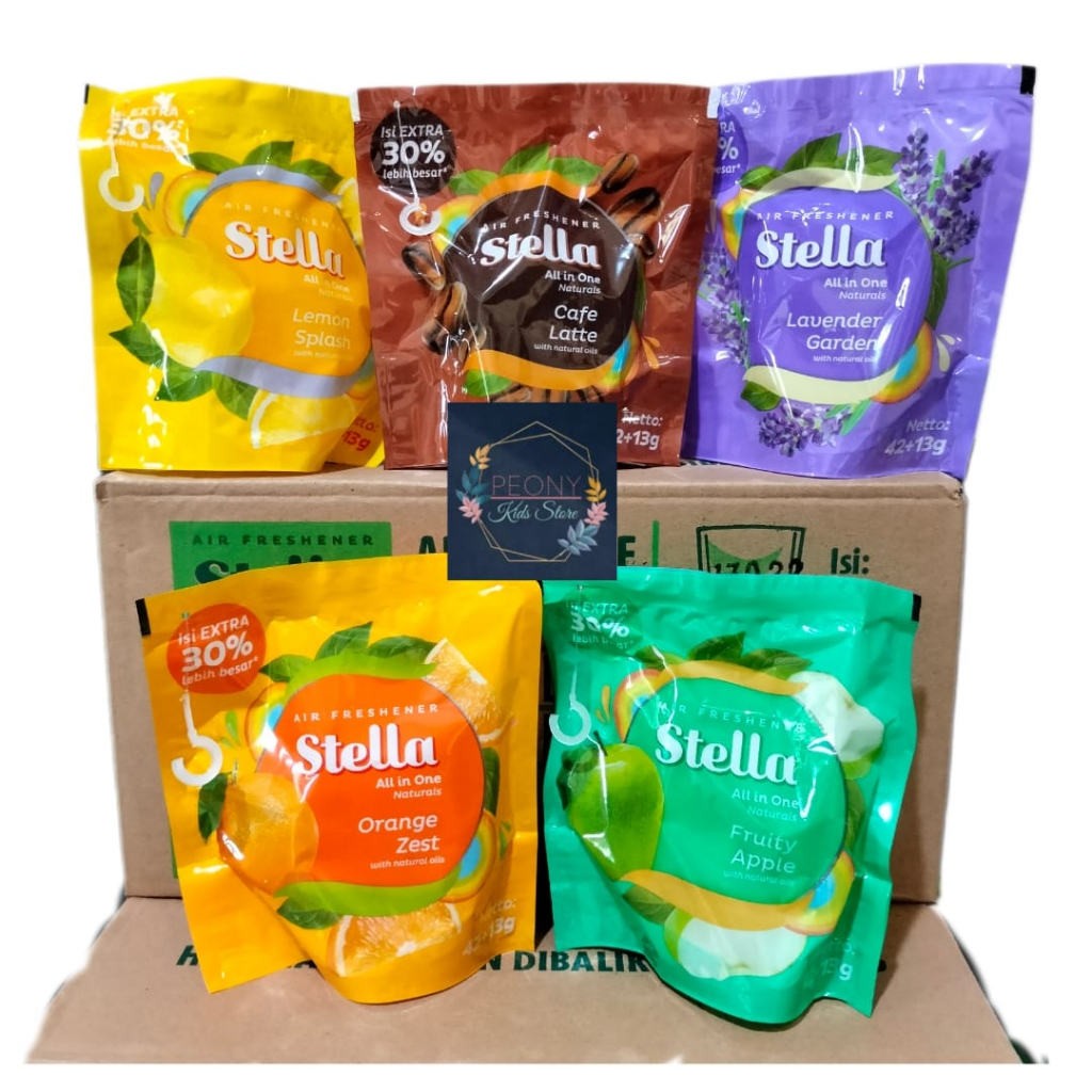 Jual STELLA ALL IN ONE AIR FRESHENER / 42+13g | Shopee Indonesia