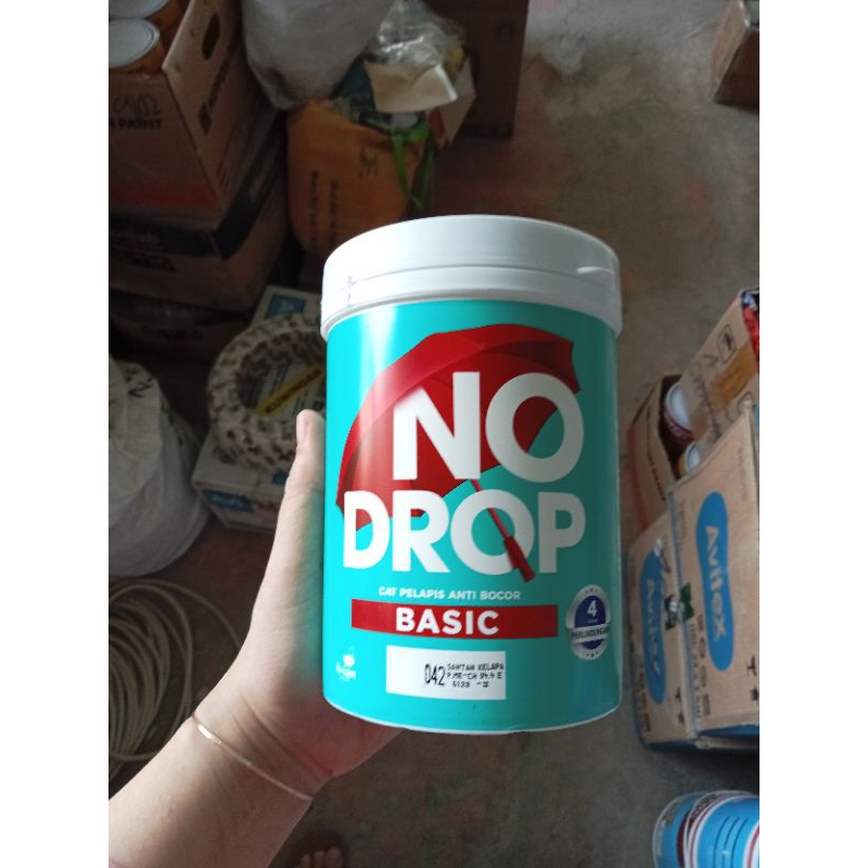 Jual CAT TEMBOK PELAPIS ANTI BOCOR NO DROP BASIC NODROP UKURAN 1KG DARI AVIAN | Shopee Indonesia