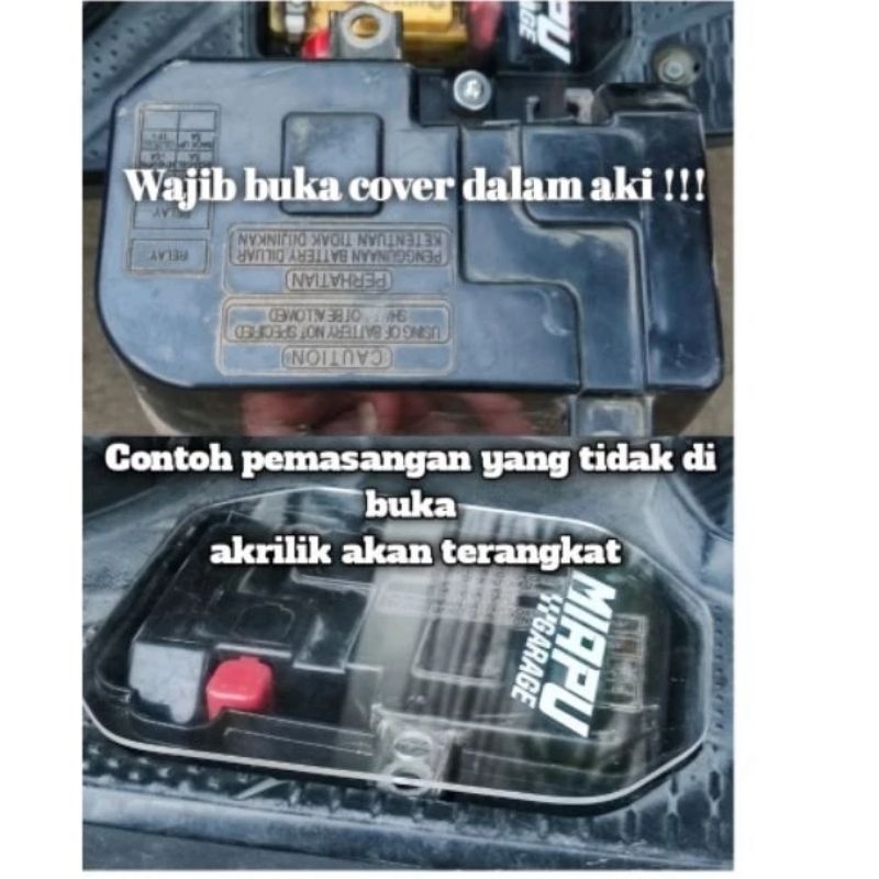 Jual Tutup aki akrilik bening honda beat 2013 stater kasar beat 2016 ...