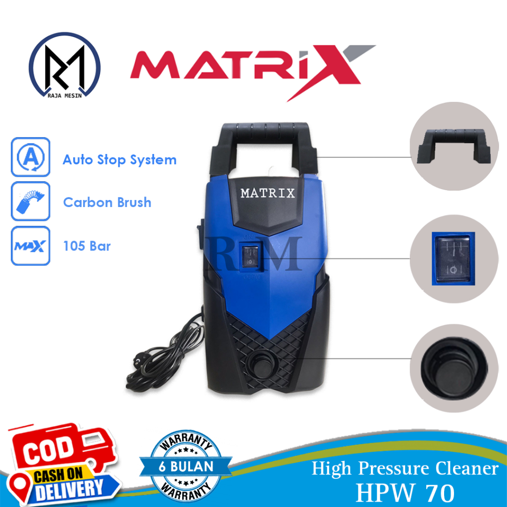 Jual Mesin Steam Cuci Motor & Mobil / High Pressure Jet Cleaner Matrix ...