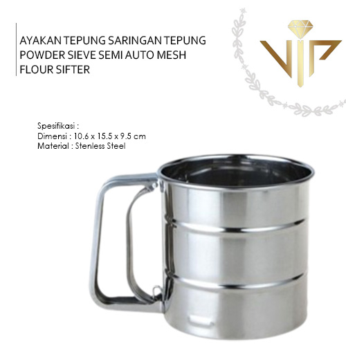 Jual VIP AYAKAN TEPUNG SARINGAN TEPUNG POWDER SIEVE SEMI AUTO MESH ...