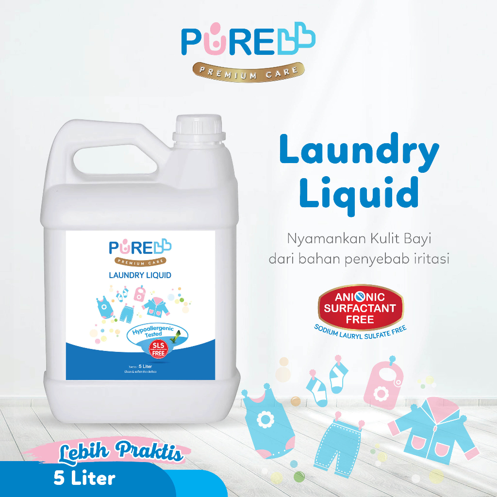 Jual Pure BB Liquid Detergent 5L | Shopee Indonesia