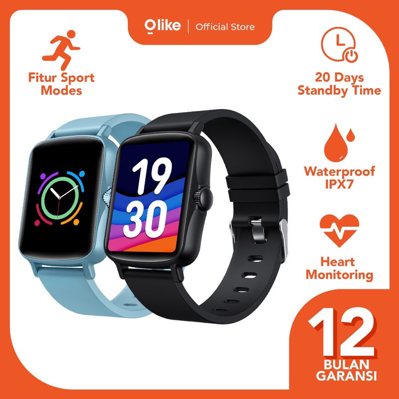 Jual OLIKE W11 Smartwatch Touch Screen Long Standby Time SPORT Health ...