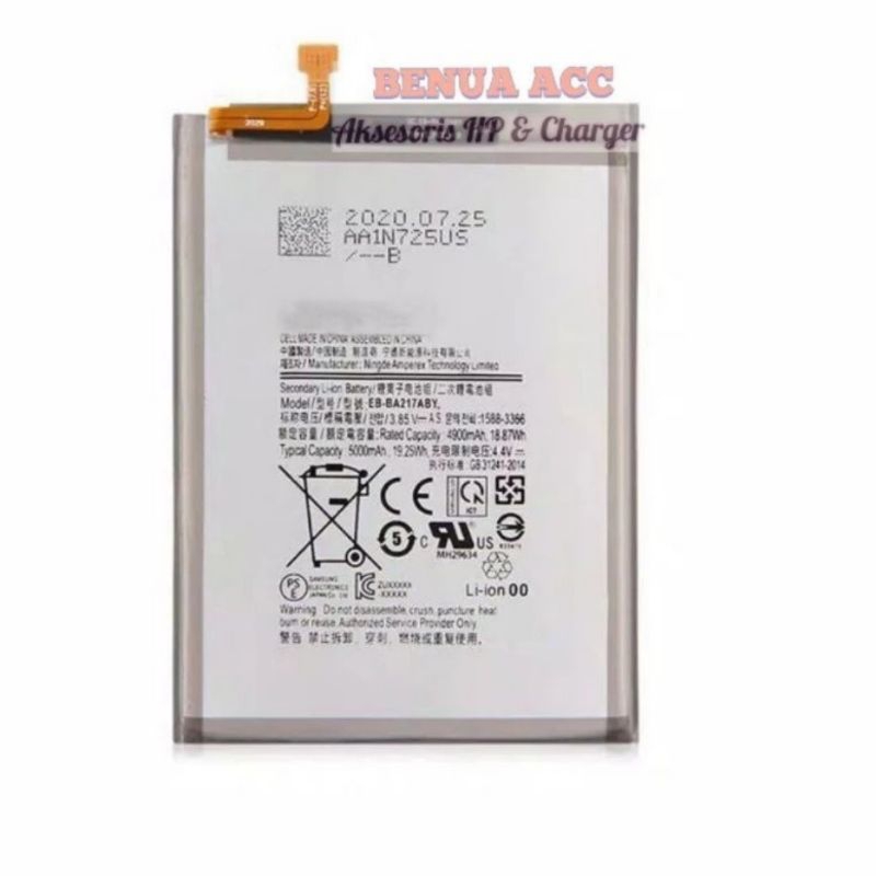 Jual Baterai Batre Samsung A04s A13 5G A21s A02 A12 M02 EB-BA217ABY ...