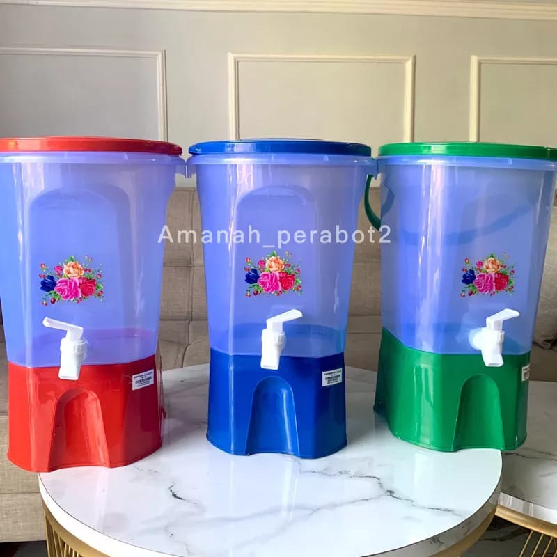 Jual DISPENSER AIR MINUM 10 Liter/ Tempat air minum kran 10ltr ...
