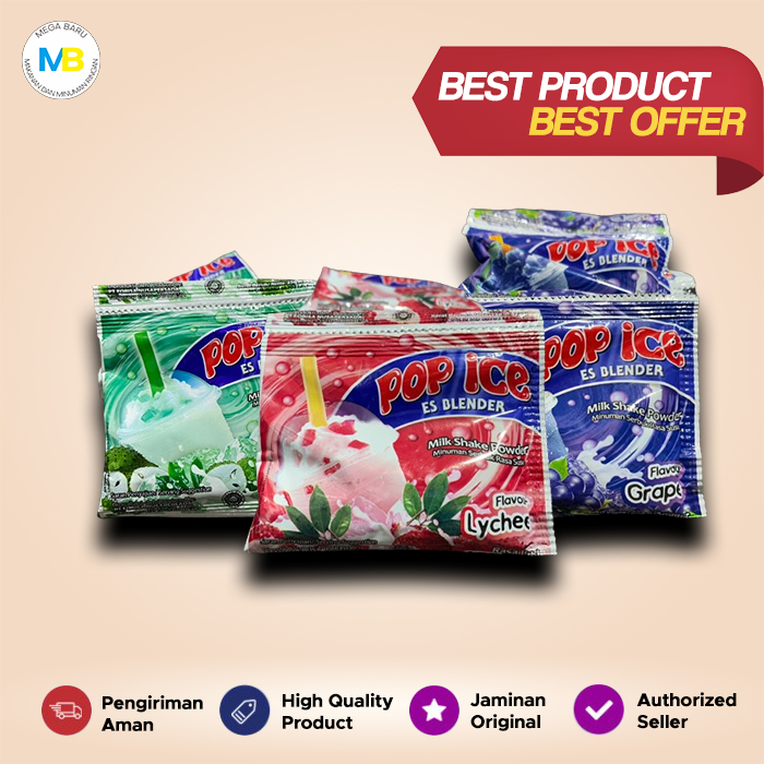 Jual Pop Ice Es Blender Semua Rasa Rencengan | Shopee Indonesia