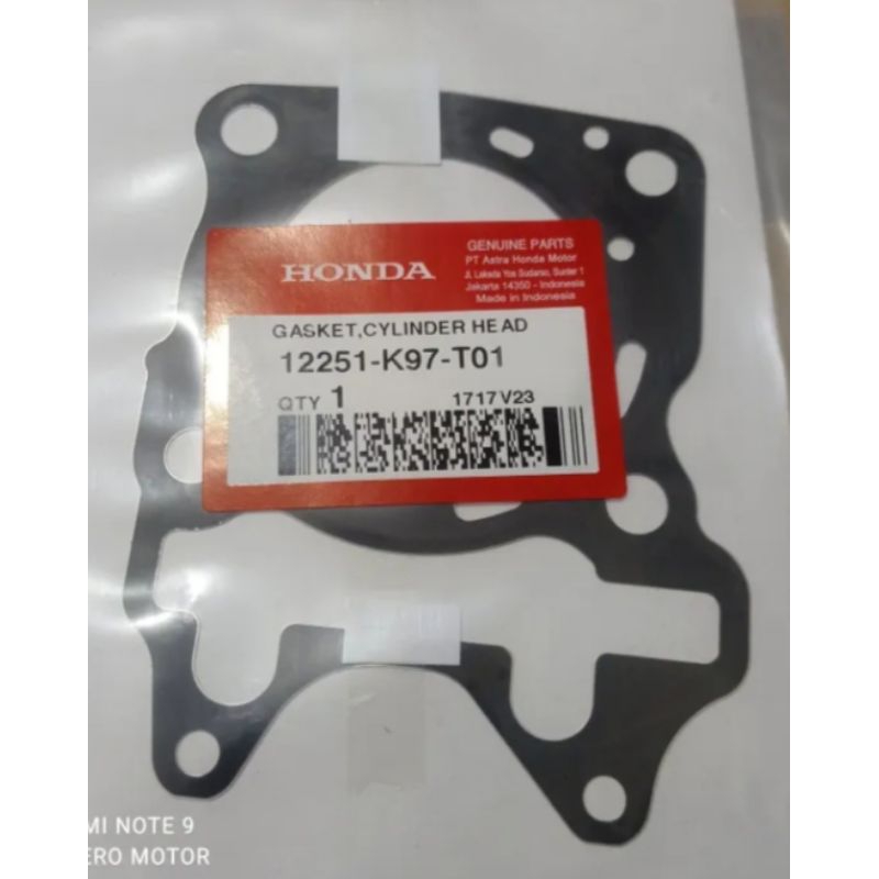 Jual Paking (Gasket Cylinder Head) – PCX 150 K97 & PCX Hybrid | Shopee ...
