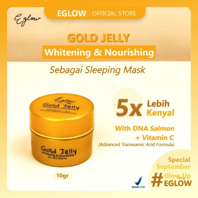 Jual Eglow Platinum - Gold Jelly | Shopee Indonesia