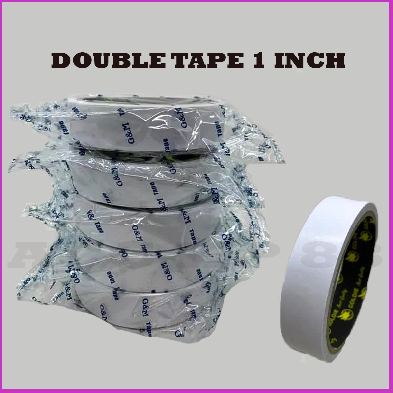 Jual Acchp Double Tape / Isolasi Double Tape 1inch | Shopee Indonesia