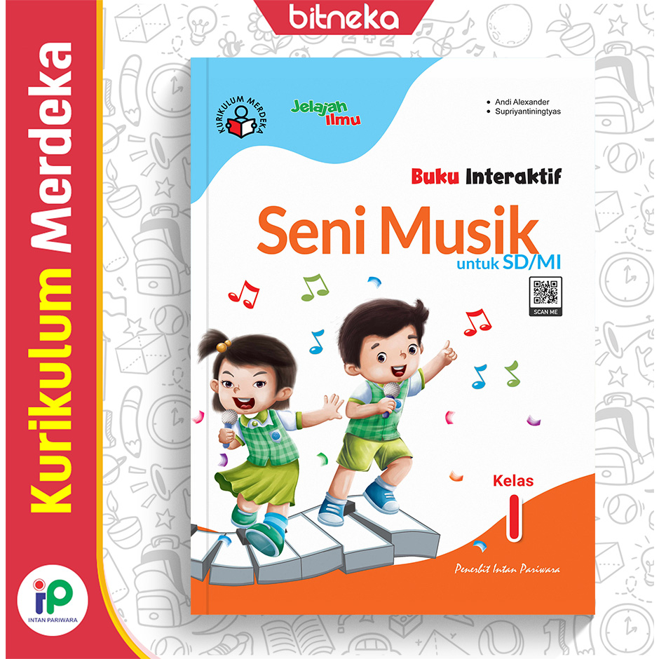 Jual Buku Siswa Pendamping(Buku Interaktif) Seni Musik SD/MI kelas 1 Kurikulum Merdeka - Intan ...