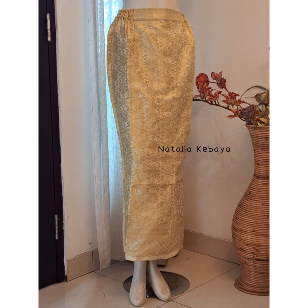 Jual Rok Songket Span PRemium || Bawahan Kebaya Modern || Songket ...