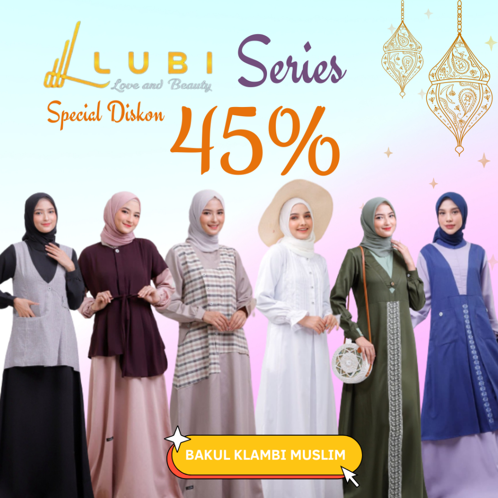 Jual SPECIAL DISKON Gamis Lubi Dijamin Ori 100% || Promo Gamis Murah ...