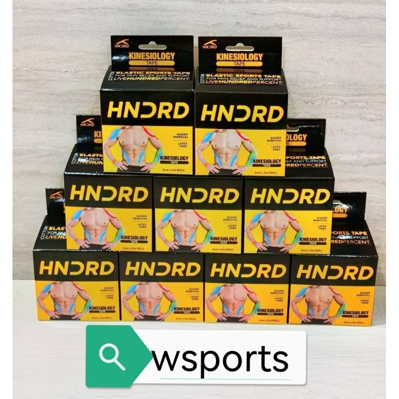 Jual Kinesiology Kinesio Tape Hundred HNDRD Original | Shopee Indonesia