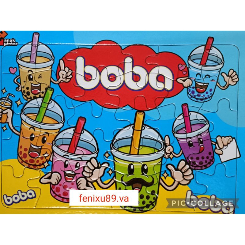 Jual Puzzle pazel puzle Boba | Shopee Indonesia