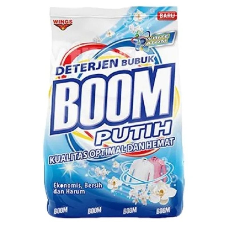 Jual Boom Detergen deterjen bubuk putih kemasan 5000 | Shopee Indonesia