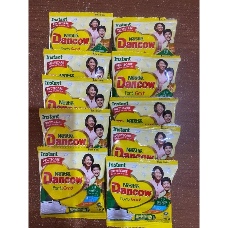 Jual Nestle dancow sachet 26gr/susu bubuk dancow | Shopee Indonesia