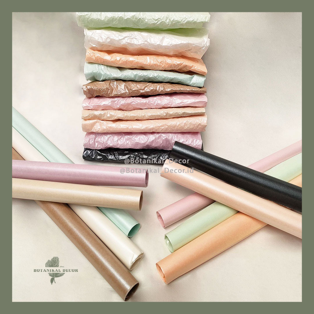 Jual (5pcs) Flower Wrapping Pearl Pear Paper Sydney Tissue Waterproof ...