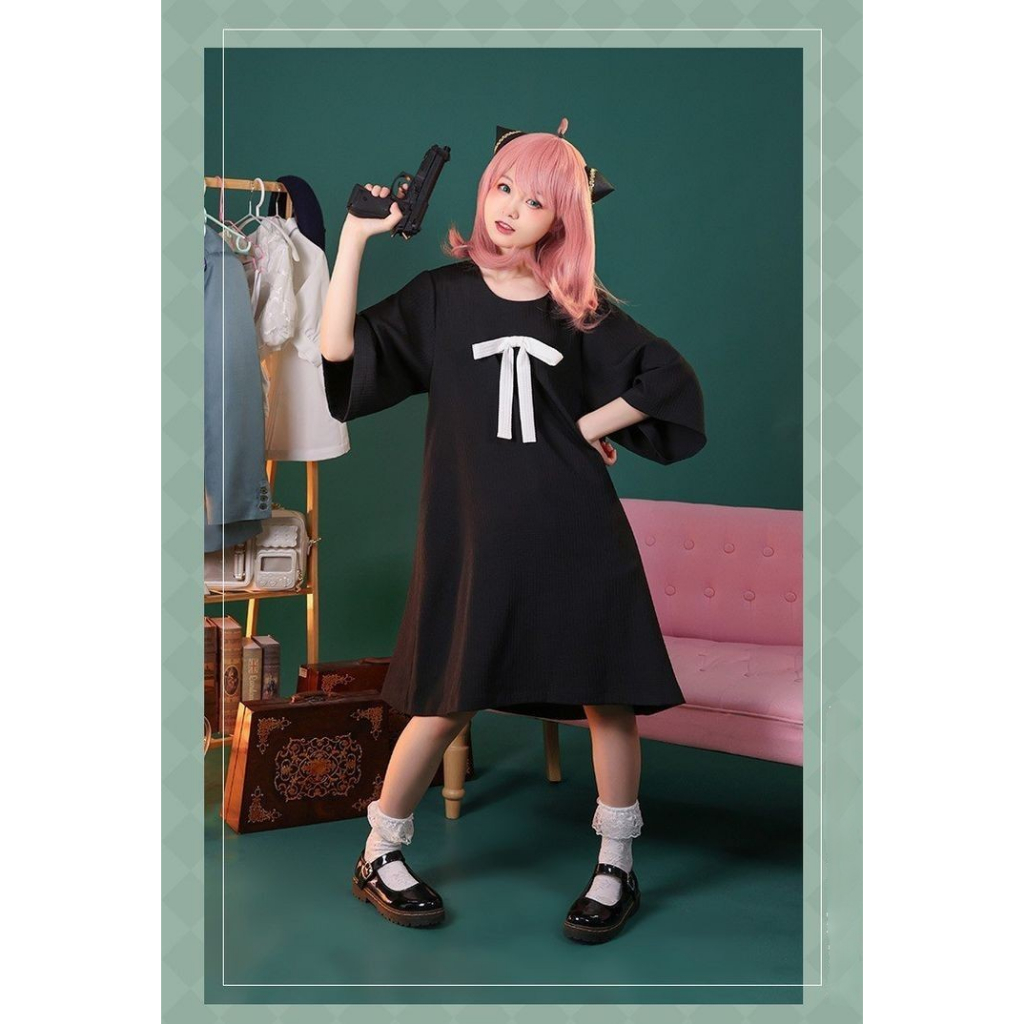 Jual Anya Forger Cosplay Size Anak Sampai Dewasa Crinkle Airflow Ukuran ...