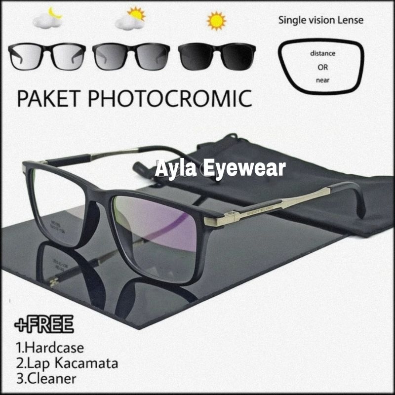 Jual Kacamata Minus Pria gratis lensa normal minus plus cylinder ...