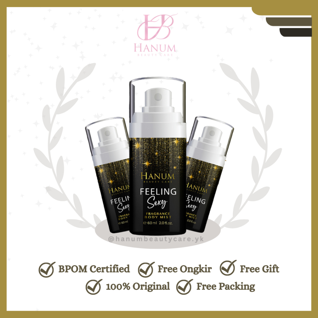 Jual Hanum Beauty Care Feeling Sexy Body Mist [Mini Size 60ml] | Shopee ...