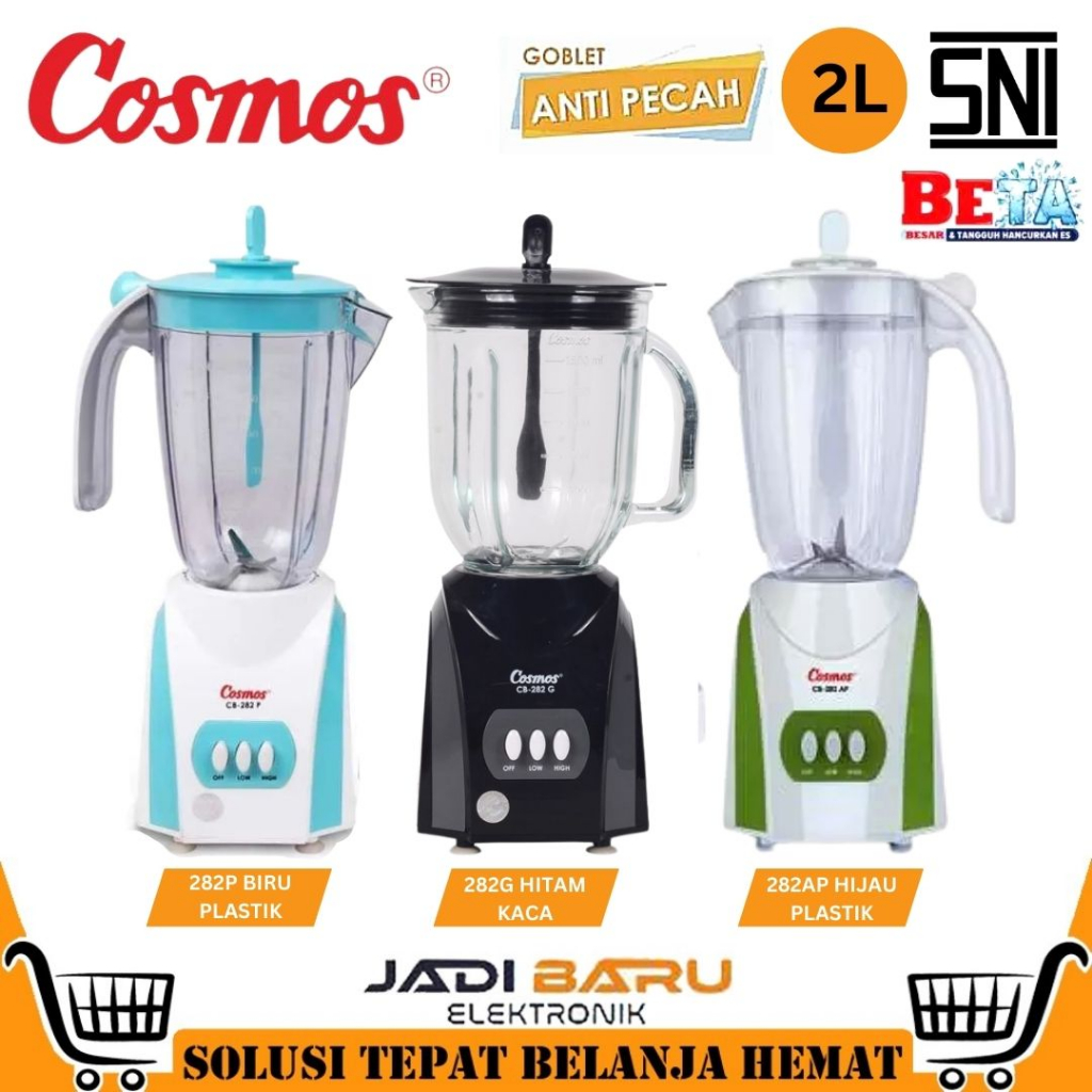 Jual (READY COD) Blender Plastik / Blender Kaca CB-282G / CB282G / CB ...