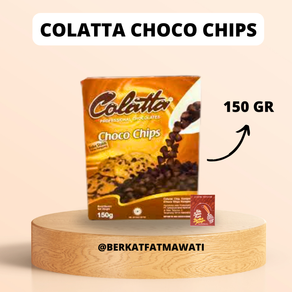 Jual COLATTA CHOCO CHIPS 150 GR | Shopee Indonesia