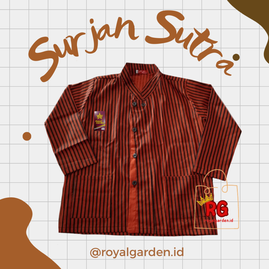 Jual Surjan Halus Baju Atasan Jadul Tradisional Murah Royalgarden ...