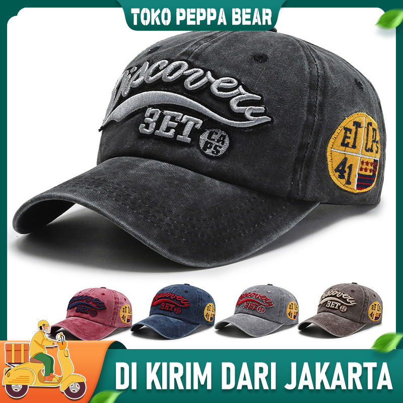 Jual Topi Discovery Trend Terbaru Impor Korea Best Seller/Topi Baseball ...