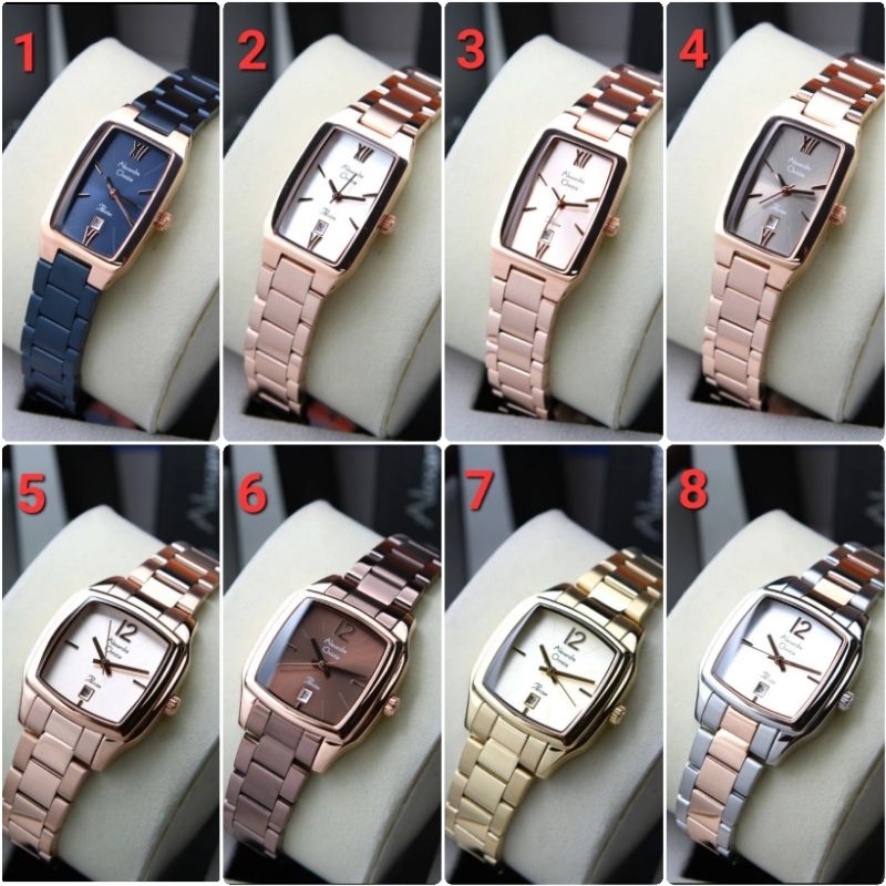 Jual ORIGINAL GARANSI RESMI 1 TAHUN JAM TANGAN WANITA ALEXANDRE ...