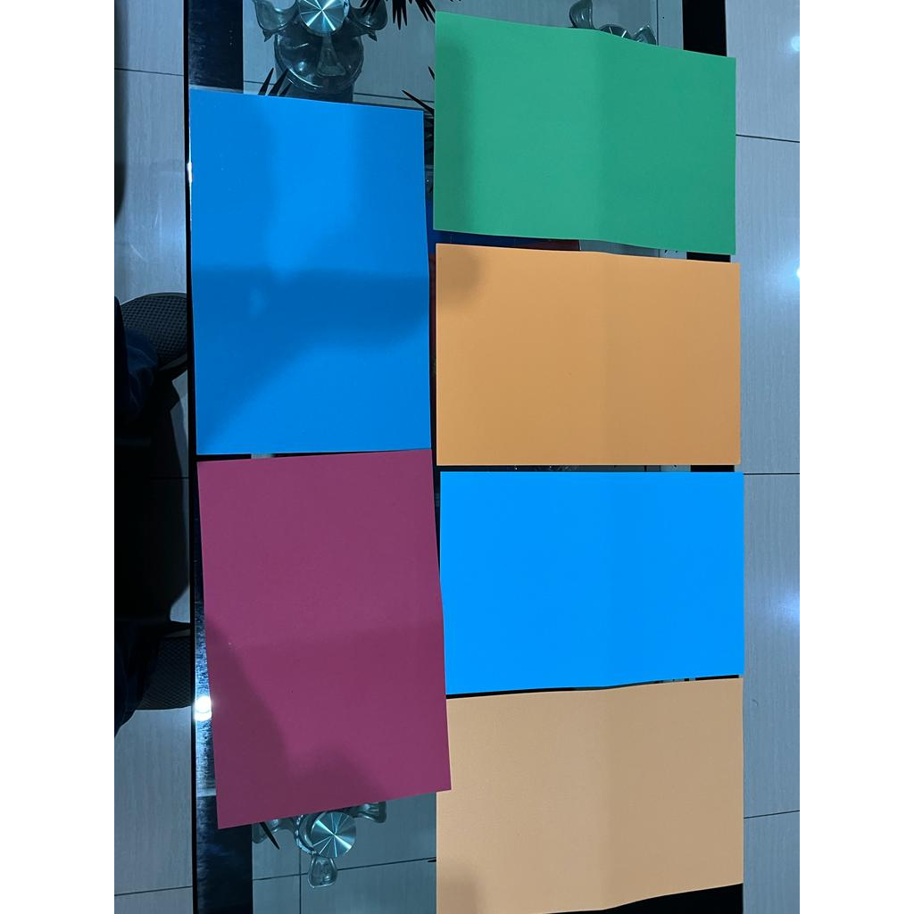 Jual Kertas Karton Manila BC Warna per roll 10 Lembar | Shopee Indonesia