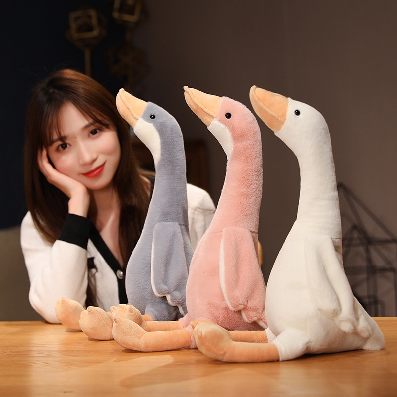 Jual Boneka Angsa Bebek Ukuran L Panjang 40Cm Berlabel Sni Hadiah Ulang ...