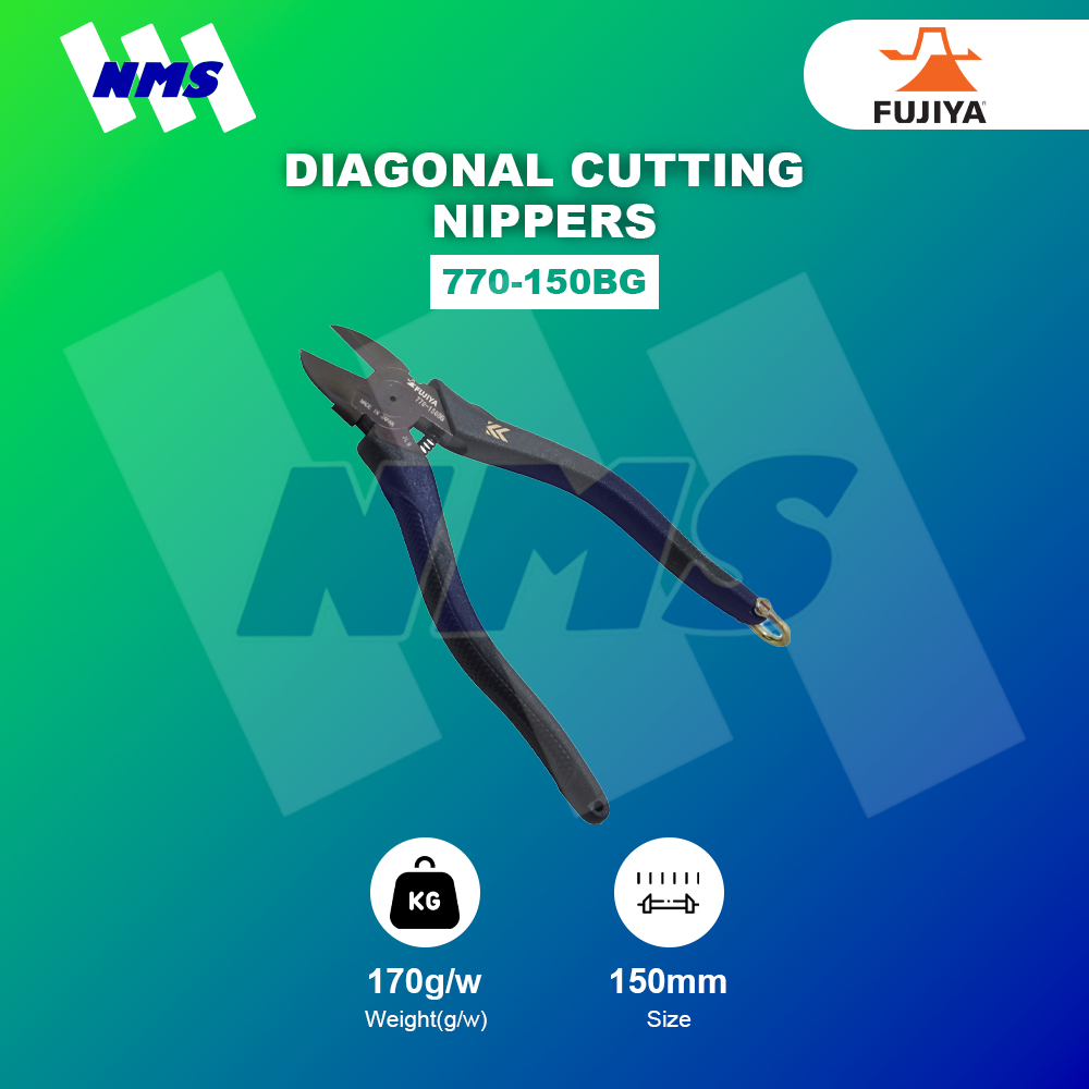 Jual Tang Potong FUJIYA 770-150BG KUROKIN Diagonal Cutting Nippers ...