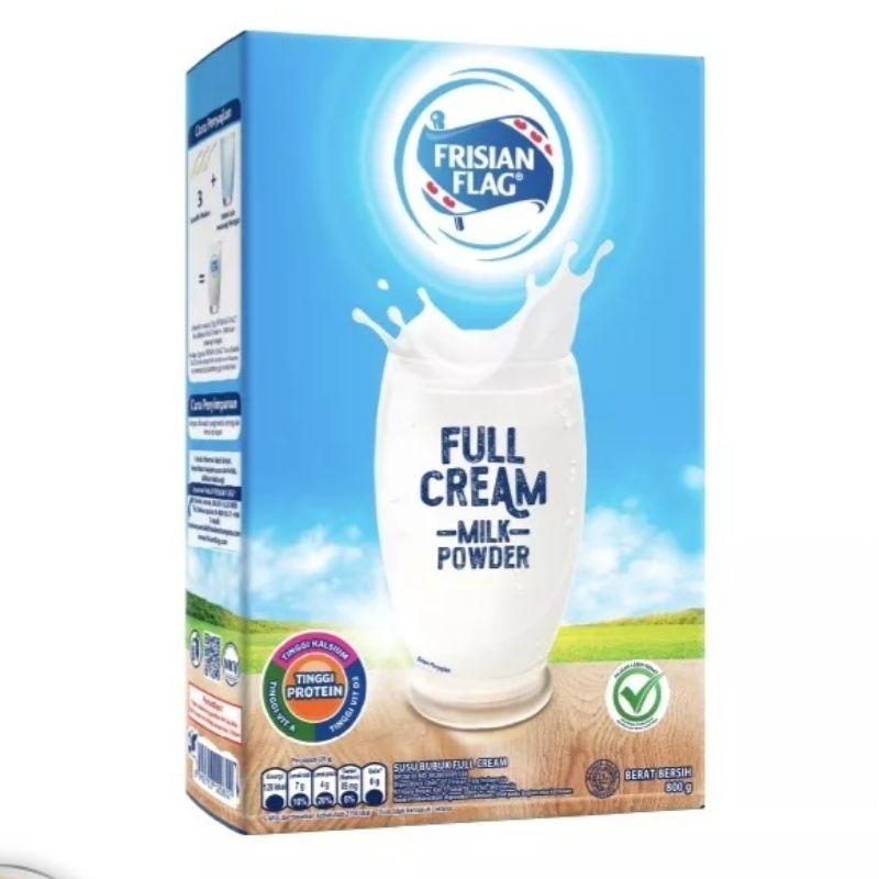 Jual Frisian Flag Kompleta Vanila / Coklat / Purefarn Full Cream 800gr ...
