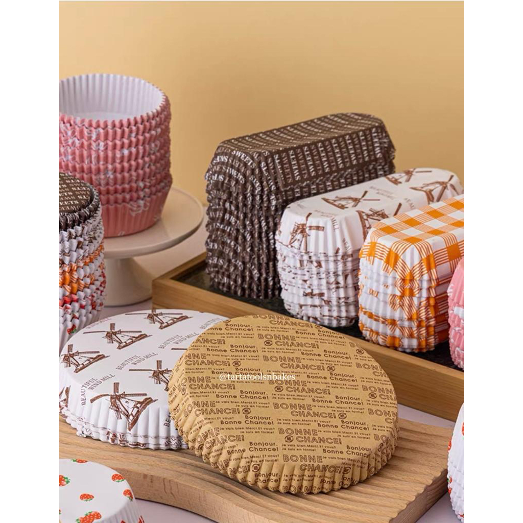 Jual (10PCS) Kertas Cup Roti / Tart / Kue Cake | Bulat 14CM | Shopee ...