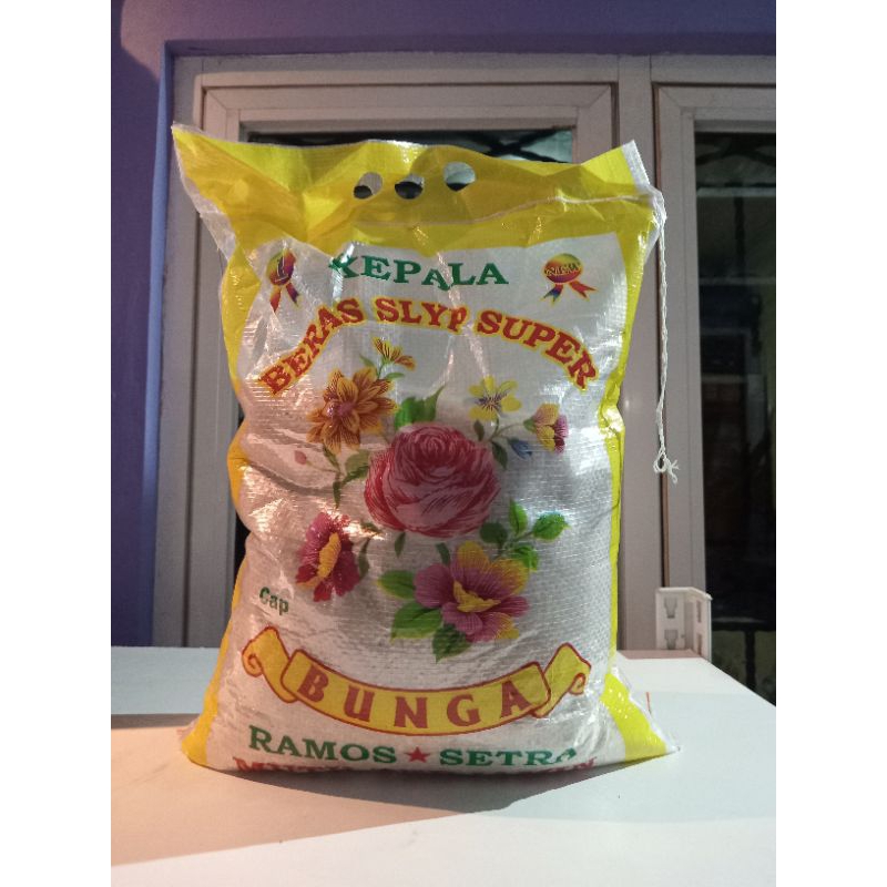 Jual Beras Cap Bunga Ramos Setra 5Kg | Shopee Indonesia