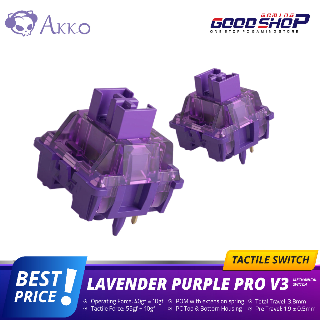 Jual Akko V3 Lavender Purple Pro Switch | Shopee Indonesia