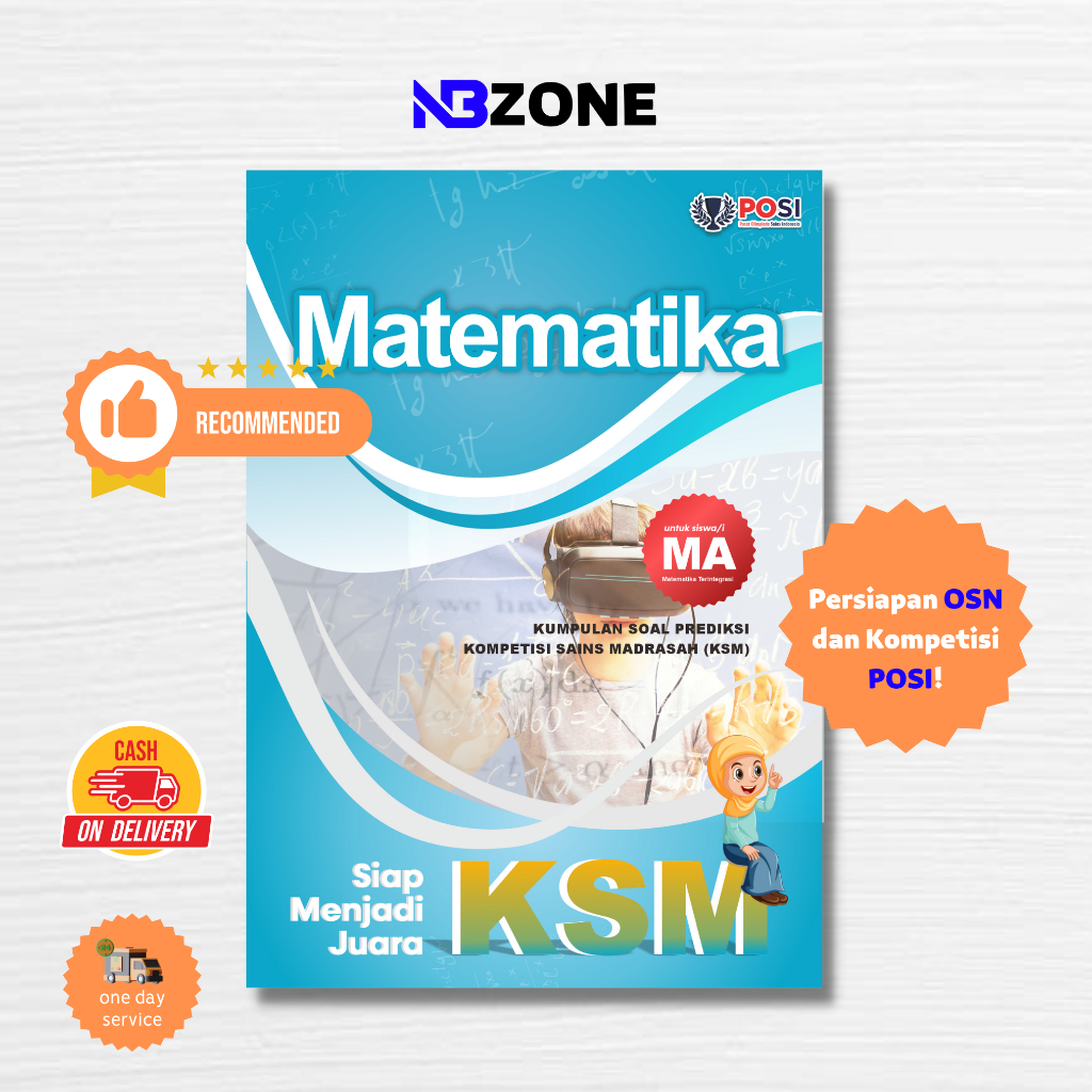 Jual POSI Buku Olimpiade MATEMATIKA SMA/MA KSM Terintegrasi - Kumpulan Soal Prediksi Kompetisi ...