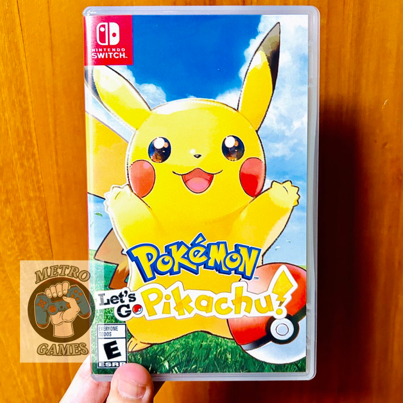 Jual Pokemon Let's Go Pikachu Switch Games Catridge Fisik Pokemon Lets ...