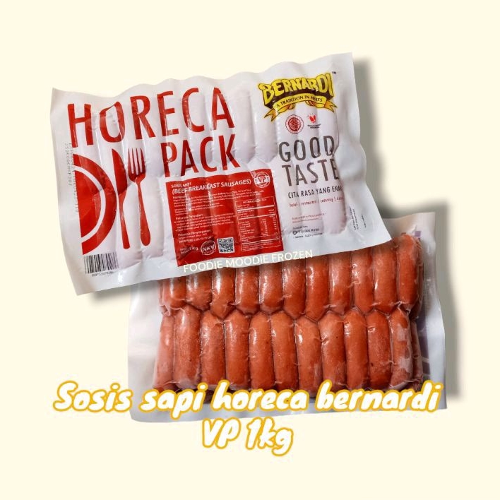 Jual Sosis sapi horeca bernardi VP 1kg | Shopee Indonesia