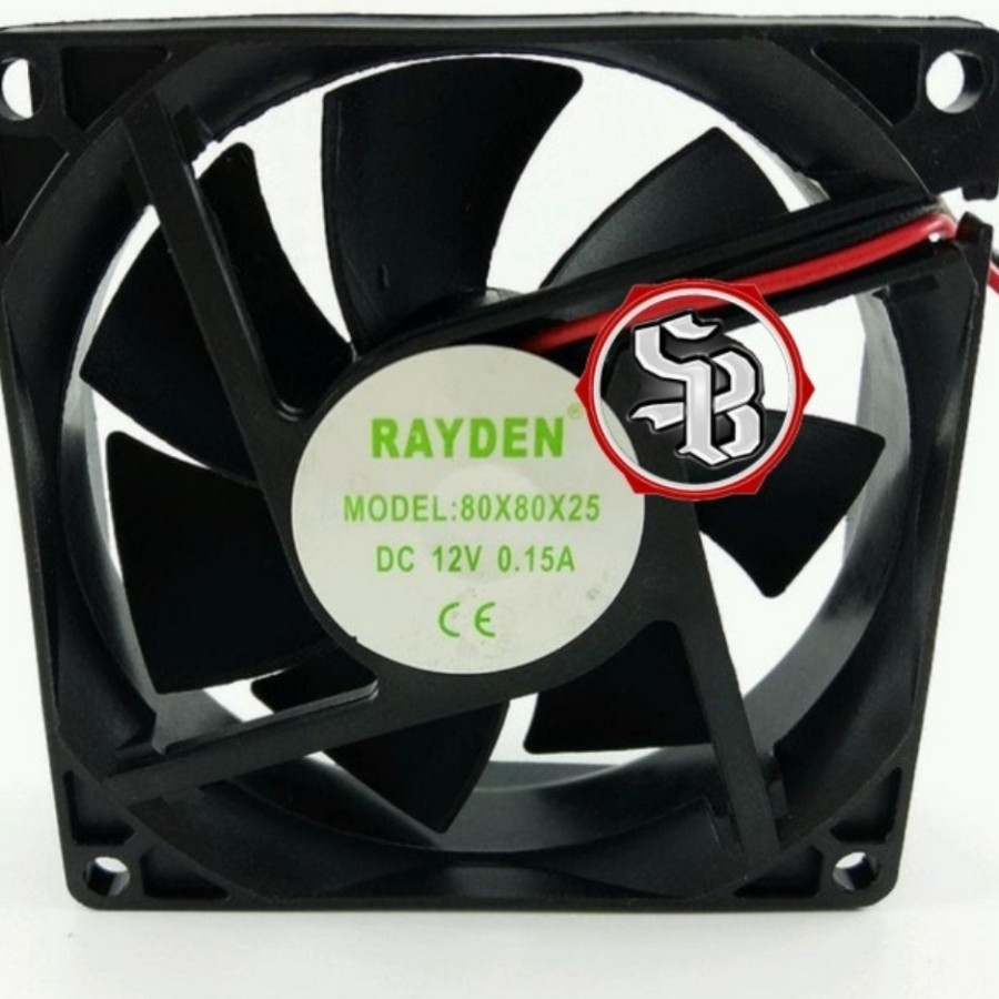 Jual FAN DC 8CM 12VOLT | Shopee Indonesia