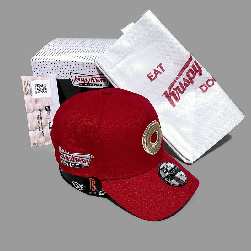 Jual TOPI NE ORIGINAL 940 A FRAME KRISPY KREME RED UV GREEN | Shopee ...