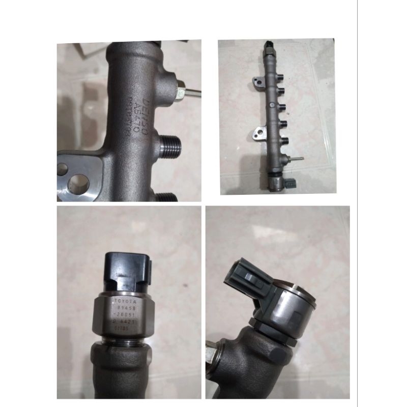 Jual Pipa Common Rail Injektor Injector Innova Reborn Fortuner Vrz ...