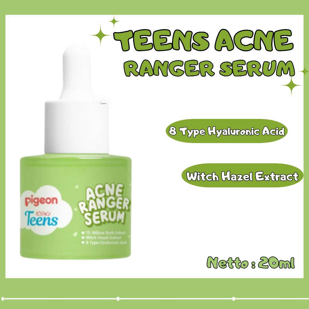 Jual Pigeon Teens Acne Ranger Serum 20ml/Serum Wajah | Shopee Indonesia