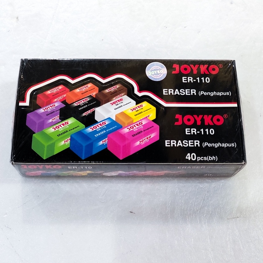 Jual STIP, ERASER ER-110 COLOR JOYKO (40PCS) | Shopee Indonesia