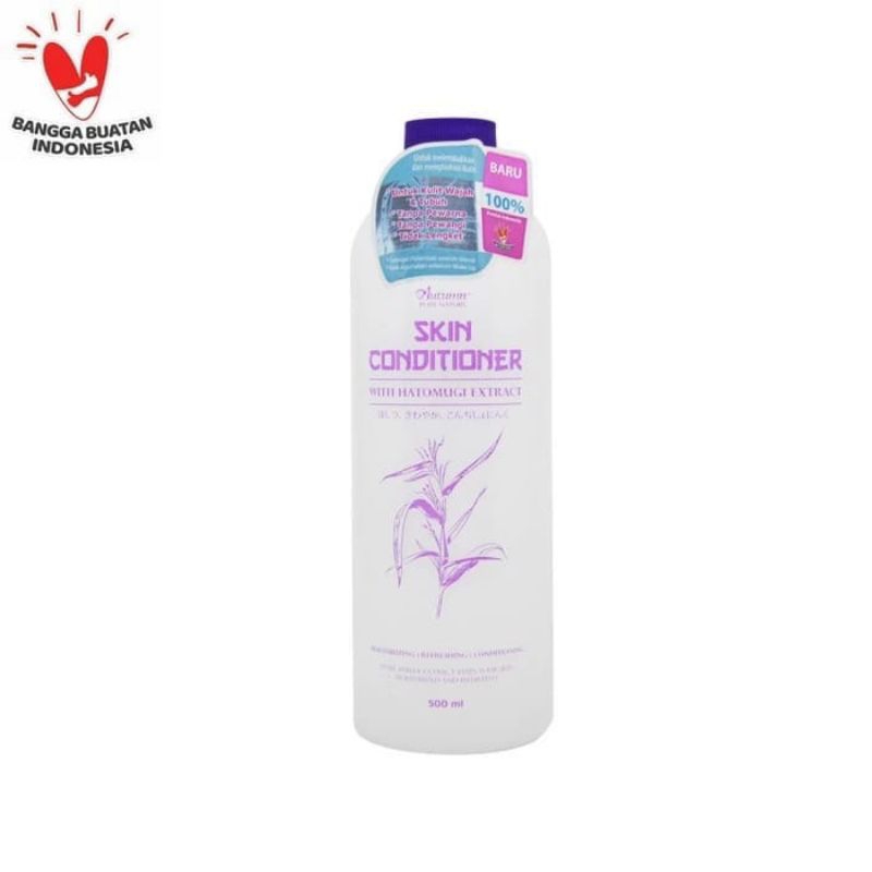 Jual Autumn Hotomugi Skin Conditioner 500ml free botol spray | Shopee ...
