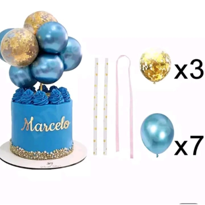 Jual Topper Cake Balon Mini / Hiasan Kue Tart Ulang Tahun | Shopee ...
